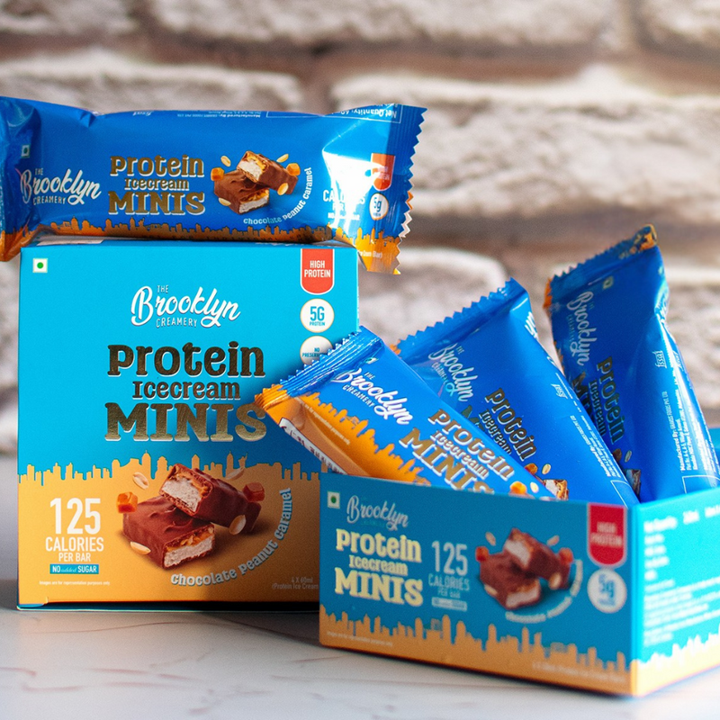 Chocolate Peanut Caramel Protein Ice Cream Bar Multipack